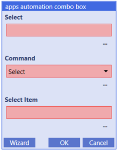 apps automation combo box • Automaxed Wiki