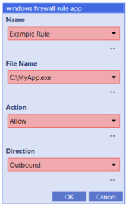 windows firewall rule app • Automaxed Wiki